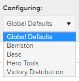 Restore default setting behavior